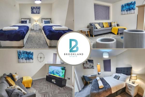 Two Bedroom Apartment By Brookland Stays Serviced Accommodation Short Lets Coventry With Free Wifi - Coventry