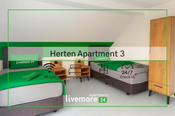 Livemore24 - Apartment 3 In Herten 24-7 Check-in W-lan - Marl