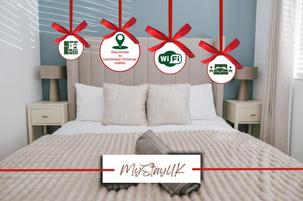 3br House By Mystayuk Short Lets & Serviced Accommodation Manchester With Free Wifi & Free Parking - Manchester