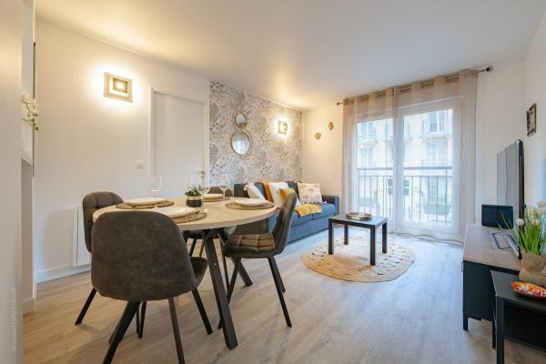 Beautiful Apartment 8min Disney - 4p - 1min Train Station - Chessy