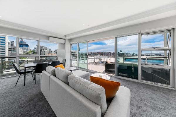 Qv Stays Waterfront 2 Bed 2 Bath At Princes Wharf - Auckland