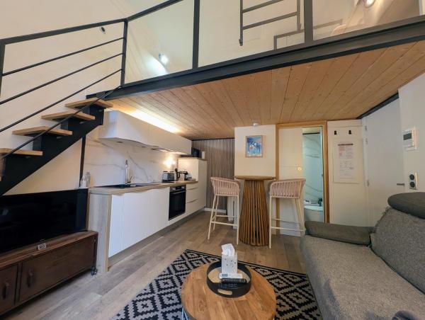Cannes Centre - Superb Studio With Mezzanine - Le Cannet