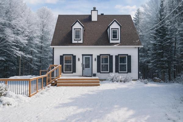 Le Chic Montagnard - Chalet With Hot Tub And Pool - Saint-Sauveur