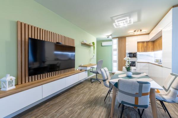 Stylish 1br Flat Garden Balcony Parking - Varna