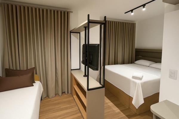 Ibz1210 - Studiocentral - Pscina/jacuzzi/academia - Curitiba