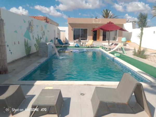 Villa Mahbouba Face à La Mer - Djerba