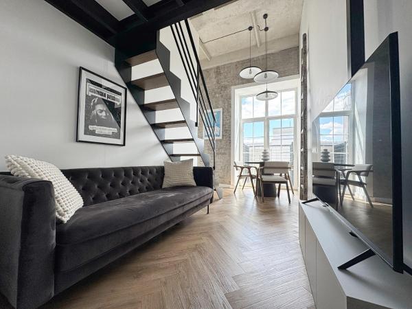 Rooftop Loft 15 Minute Walk To Zalgiris Arena With Ac - Kaunas