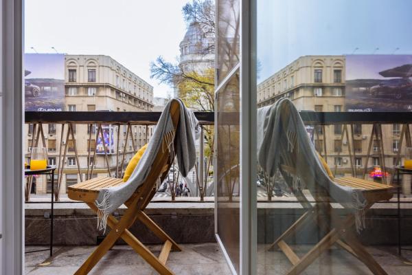 Celeste - Ultracentral, University Square I Carpark I Balcony - Bucharest