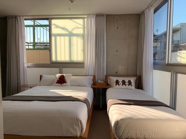 401room,7-minute Walk From Uguisudani Station Located On The 4nd Floor Of An Apartment-style Building Twin Room No Elevator - 도쿄도