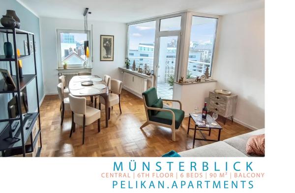 Münsterblick - 3 Zimmer Apartment Am Theater - Ulm