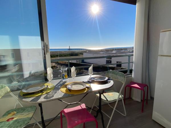 Appartement T2 Refait à Neuf, 4 Pers, Vue Mer, Ascenseur, Parking - Fr-1-798-60 - Leucate