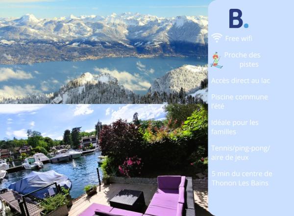 Le Bonheur Les Pieds Dans L'eau - Évian-les-Bains