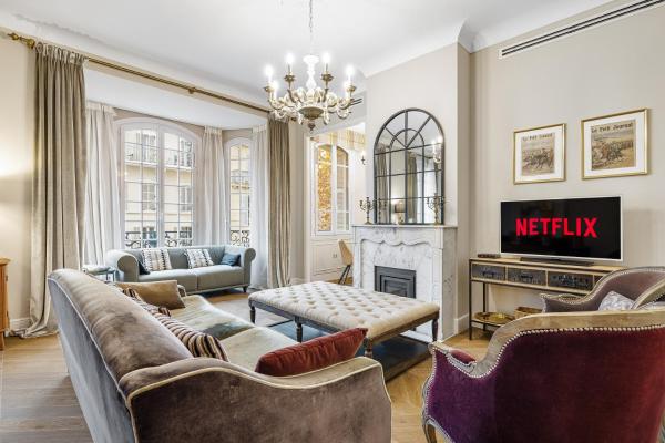 Nice Renting - Amour - Haussmann Luxury Sea Balcony Free Parking - La Turbie