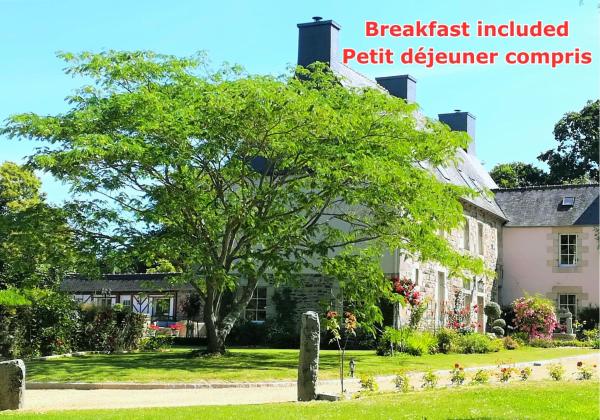 Kergroaz Maner Classé 5 éPis Table D'hôtes Manoir Dans Parc Arboré, Spa En Plein Air Bornes Véhicules éLectriques Petit Déjeuner Inclus - Paimpol