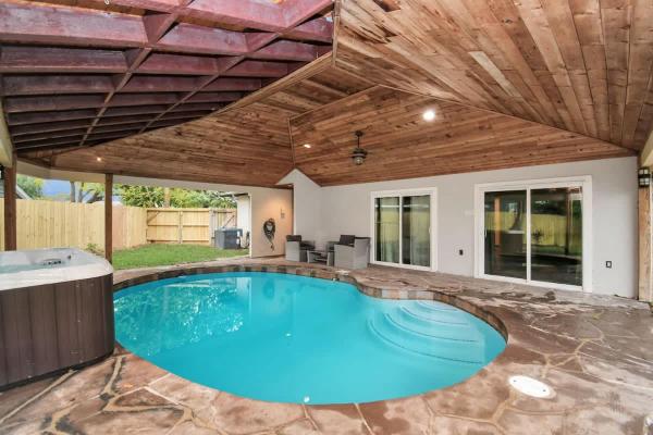 Pool Hot-tub - 4 Br Luxury Home In Friendswood - Houston, TX