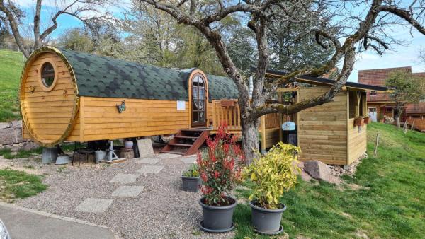 Roulotte Avec Spa Privé - Bas-Rhin