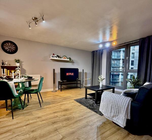 2bed Flat 5 Mins From New Street With Free Parking - 버밍엄