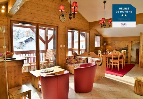Balcon Des Pistes - 326 - Appart Charme - 6 Pers - Les Deux Alpes