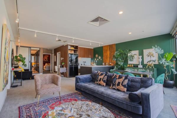 Safari In City 2br Penthouse With Patio & Spa - St Kilda