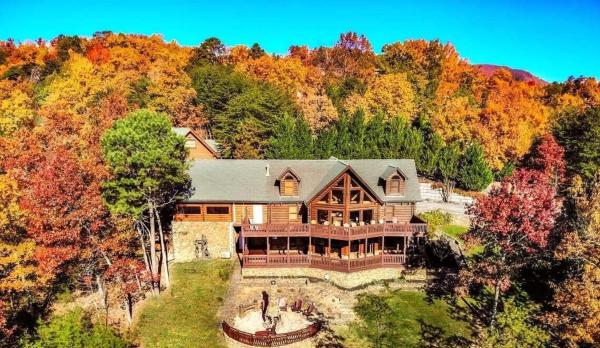 Heaven On A Hill Indoor Pool Mountain Views Theatergame Room Outdoor Fireplace - Townsend, TN