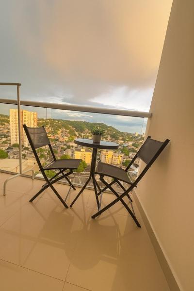 1904 Piso 19 Cartagena Con Vista Al Mar - Cartagena