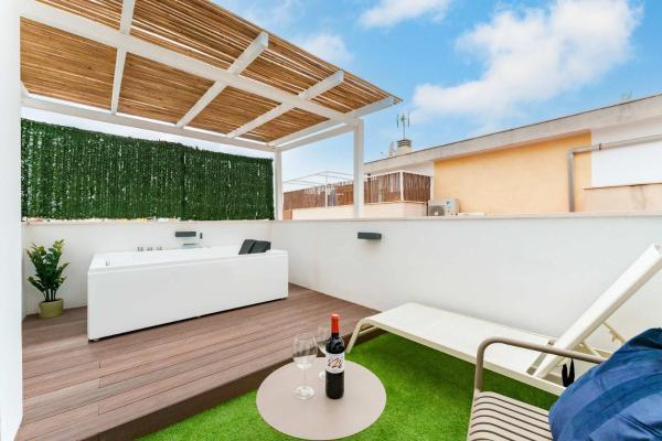 Stylish 3bd With Rooftop Jacuzzi - Las Artes - Málaga