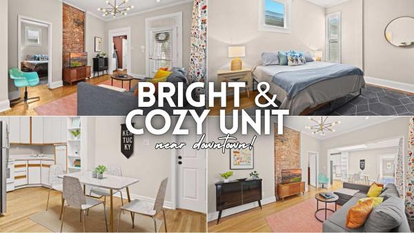 Cozy 1br Near Downtown King Bed Full Kitchen - Plantation, KY