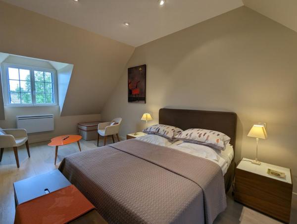 Les Aiguillons, Chambre Beige - Valençay