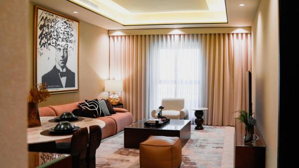 Manazel Al-diriyah - Alzahra 1br Stylish Stay 75tv 33 - Jeddah