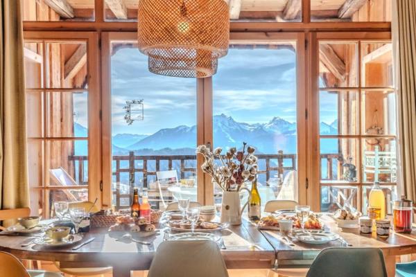 Slow Chalet De L'ourse - Charming Old Chalet Stunning View Sauna Pets Ok - Ugine