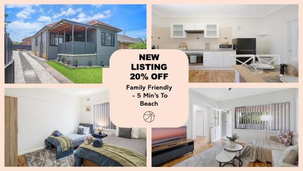 Family Friendly - 5 Mins To Beach - Lake Macquarie