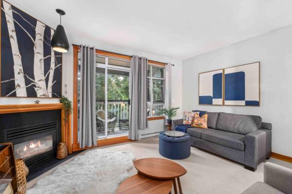 2br | Granite Court | Village Location | King Bed | Private Balcony | Parking | Fireplace - Whistler