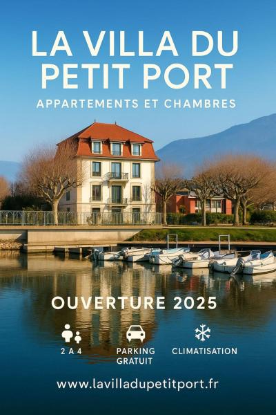 La Villa Du Petit Port - Appartements & Chambres - Le Bourget-du-Lac