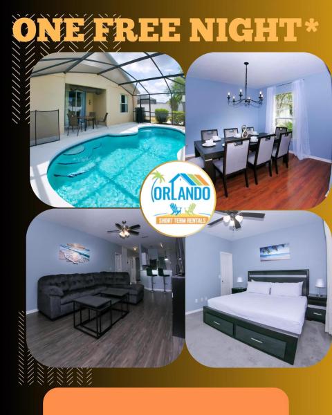 54 Pool Home Located In Sunset Ridge Community! - Davenport, FL