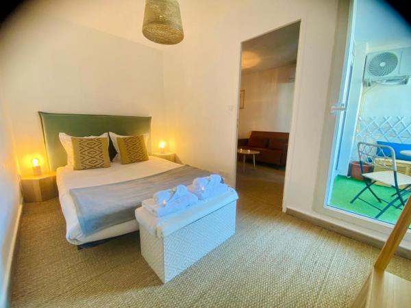 "Port Vauban" Superbe T2 Coté Gare Parking Clim Wifi Terrasse ! - Bouzigues