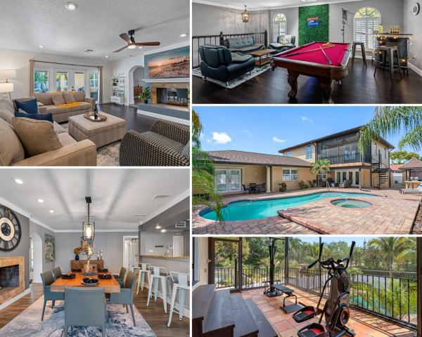 Luxury Mansion W Heated Pool And Spa - Tampa