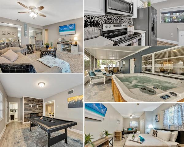 10 Ppl - Hot Tub - Pool Table - 3 Baths & More! - Tampa, FL
