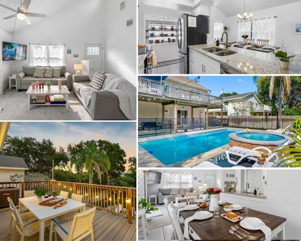 Family-friendly Retreat Pool & Game Room By Crystal Beach - Dunedin, FL