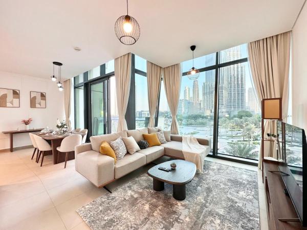 Luxury 2br With Full Burj Khalifa View - Dubai