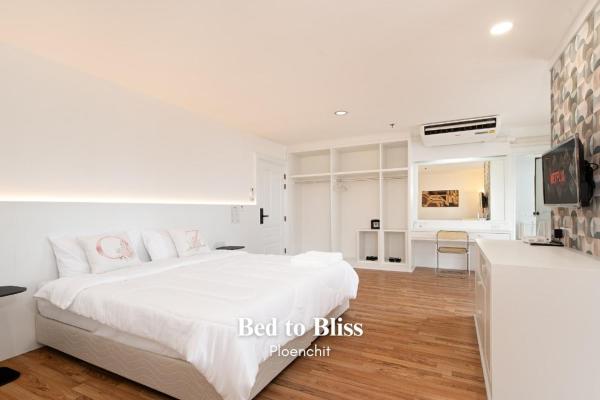 Chic King Bed Apt W Bathtub, Bts Central Bkk Btb9 - Bangkok