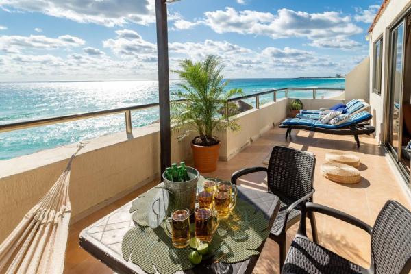 Paraiso Familiar Tobogan 2 Albercas Y Playa - Cancún