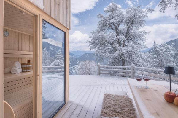 Oberplunerhof Luxury Chalet Woods - Terento