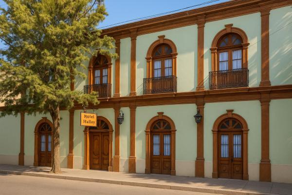 Hotel Halley, Encanto Colonial En El Centro De Vicuña - Elqui