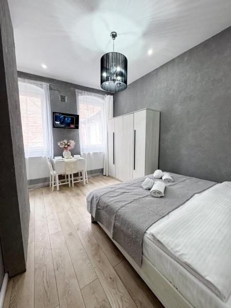 Beton Studio - City Heart, Kingsize Bed, Ac - Cluj-Napoca