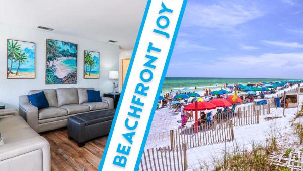 Beachfront Joy - Sandpiper Cove 5 Pools & Beach - Destin, FL