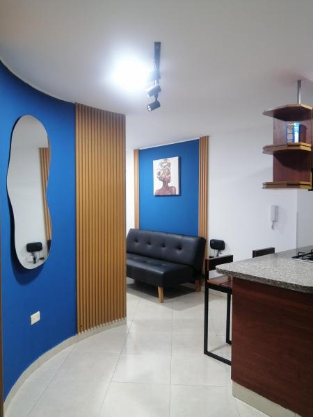 Elegante E Innovador Apartaestudio En San Alonso - Girón