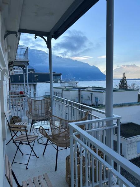 Elegant & Spacious Apartment With Historic Charm In Central Montreux - Leysin