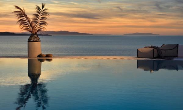 Villa Aegean Soul Pool-sunset-hot Tub By Calypso Sunset Villas - Mykonos Region