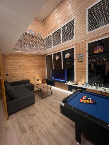 Loft-chalet 12 Pers - Billiards - 10 Min Slopes - Les Angles