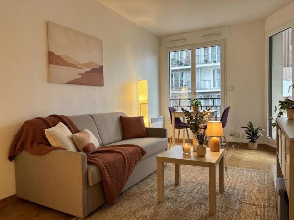 Le Petit Cocon - Cosy - Terrasse - Centre Ville - 2 Personnes - Paris 15e Arrondissement